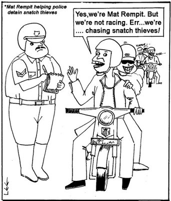 Finance Malaysia Blogspot: Can Malaysia Trust 'Mat Rempit'?