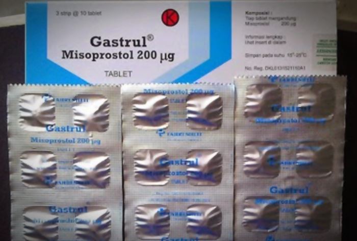 Khasiat Misoprostol (Gastrul)