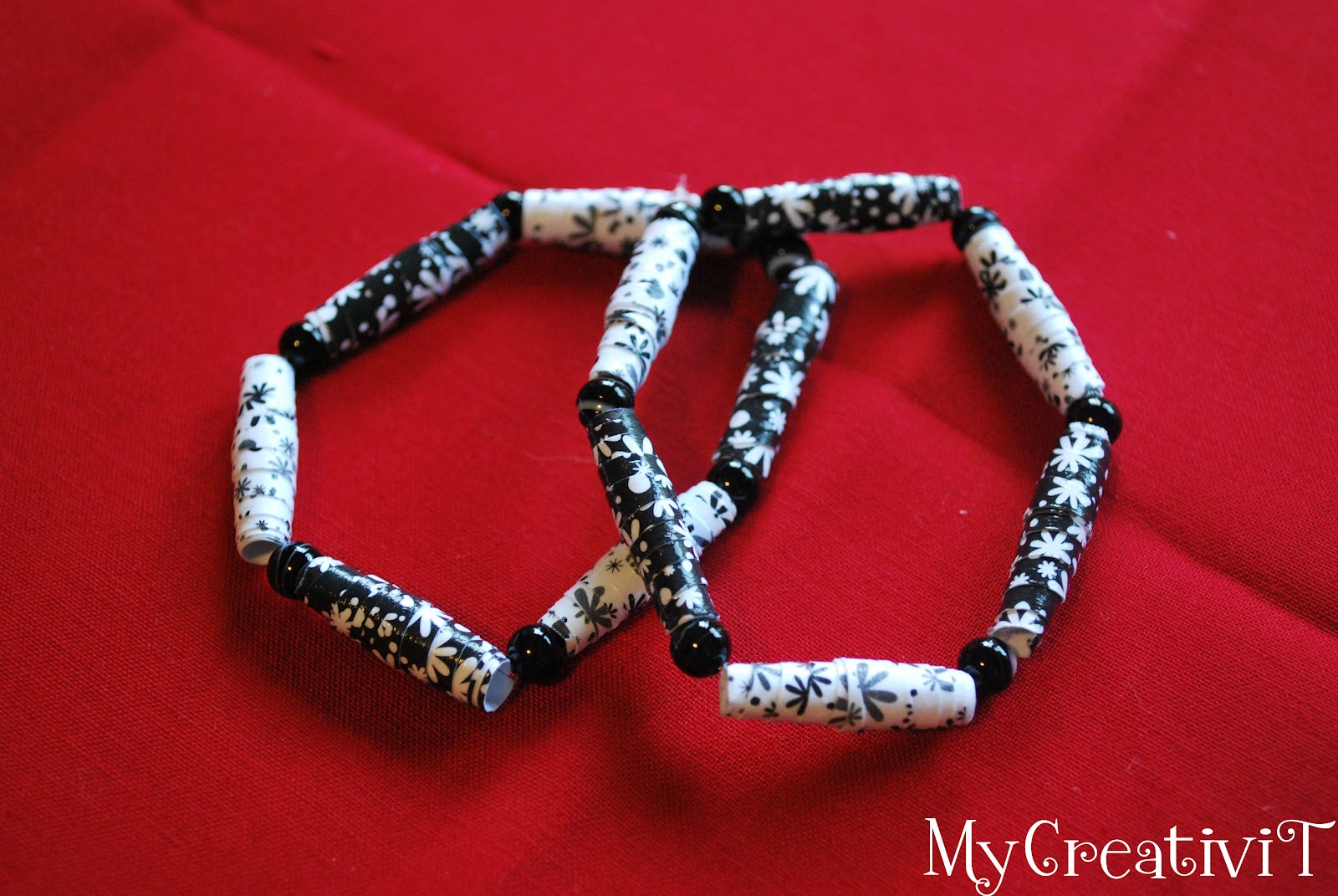 My CreativiT Paper Bead Bracelets My CreativiT Paper Bead Bracelets