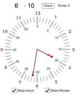 GeoGebra lessons: Clock: Analog vs. digital (v2)