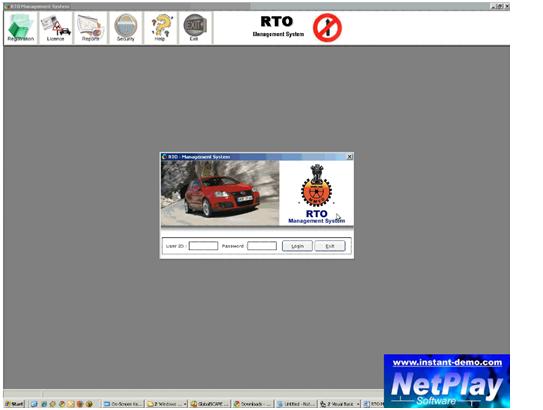 Software Projects: RTO - Regional Transport Office System