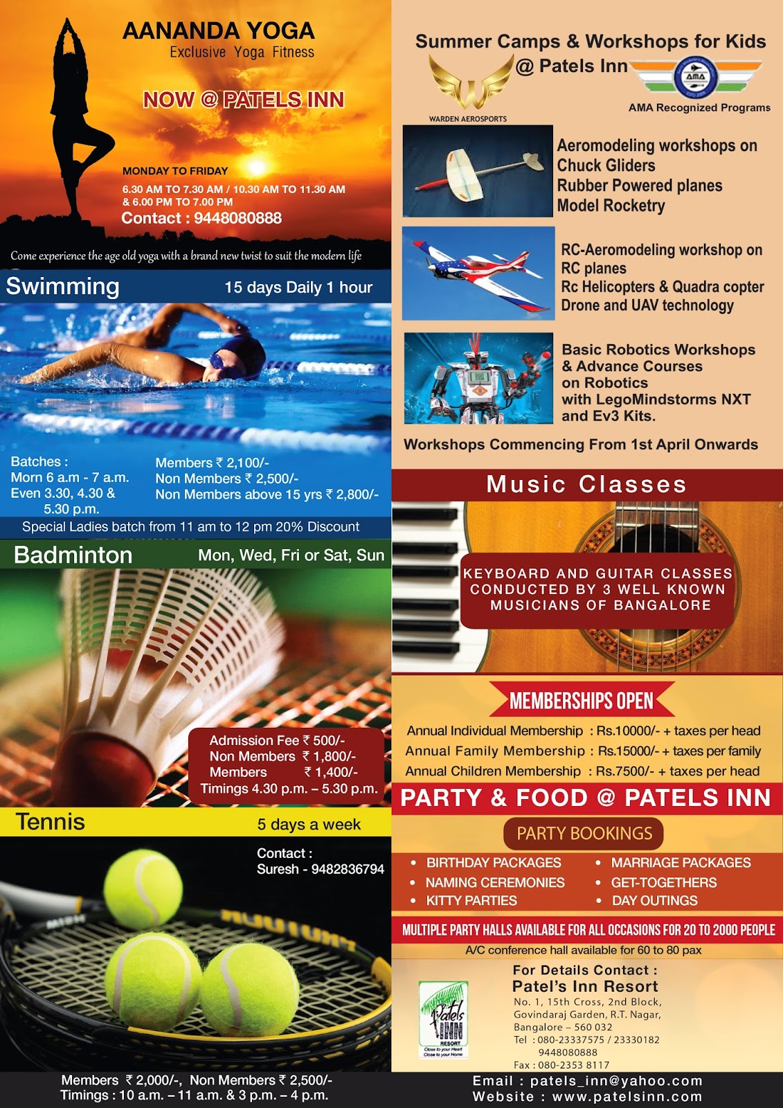 My Work: Patel's Inn Resort