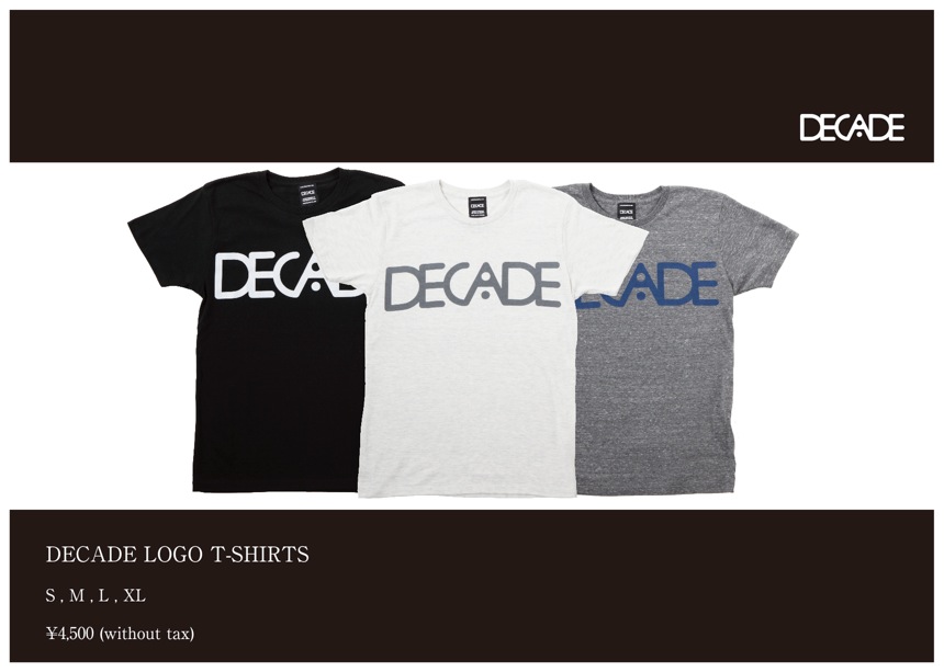 DECADE TOKYO: DECADE LOGO TEE