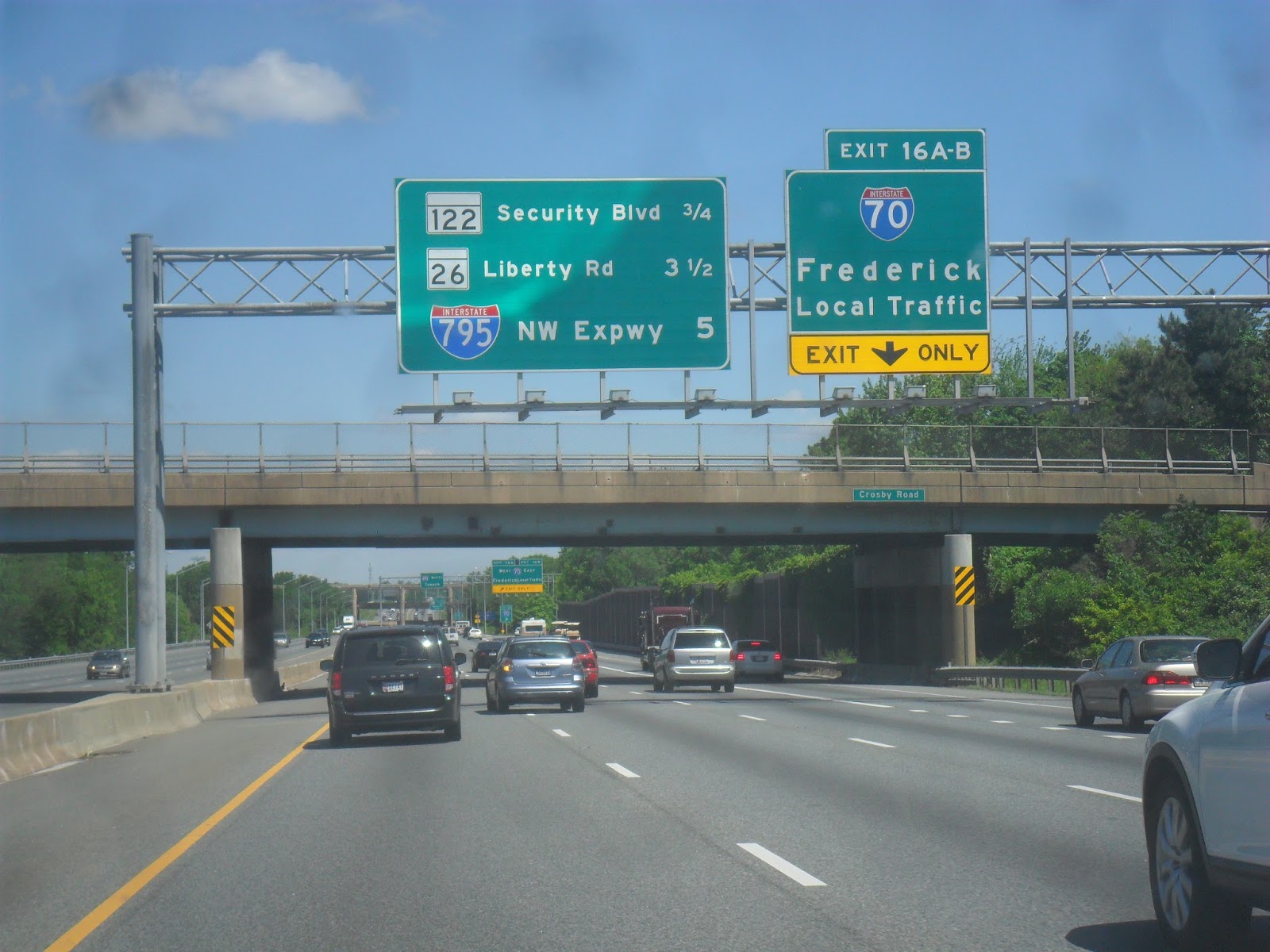 Luke's Signs: Interstate 695/Baltimore Beltway - Maryland