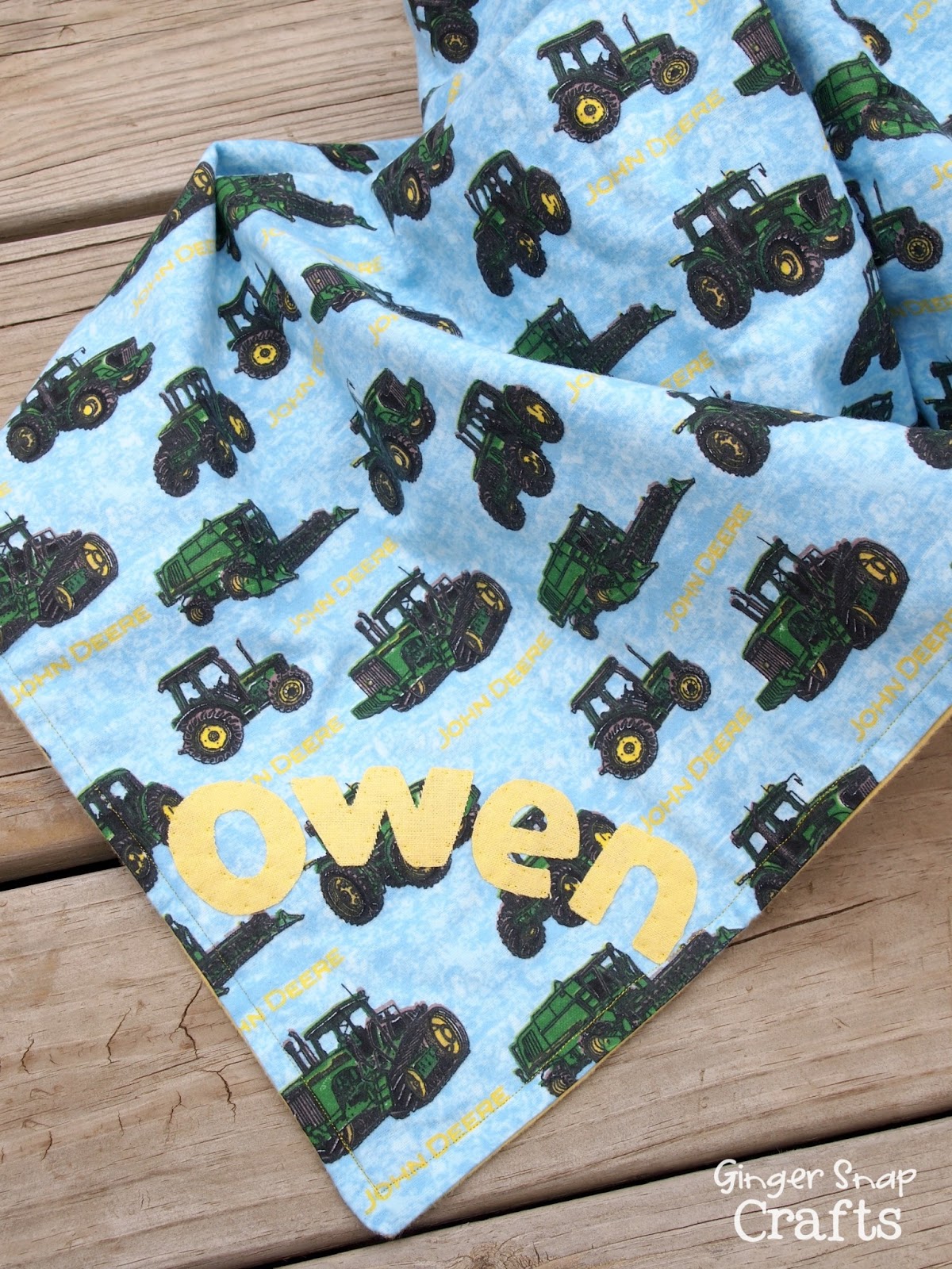 Personalized Baby Blanket with Silhouette Sewable Interfacing {tutorial}