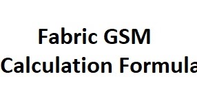 Fabric Weight Calculation Formula