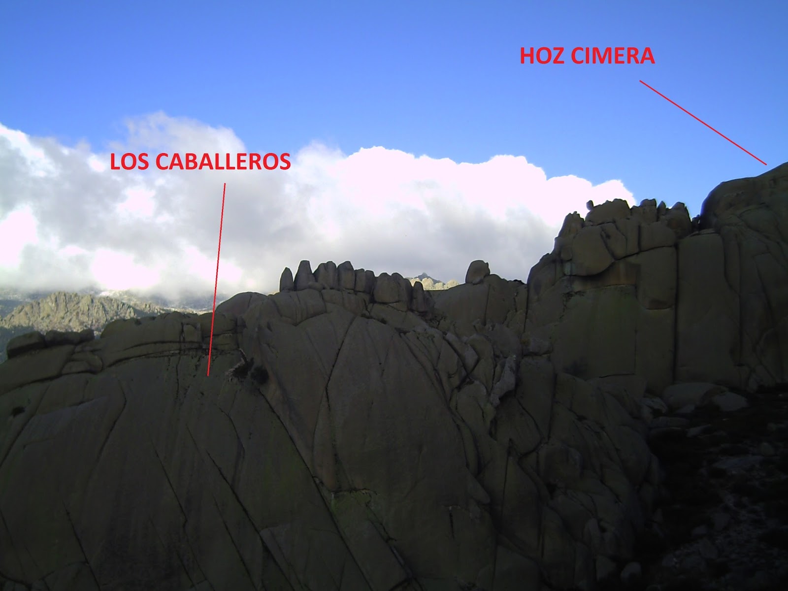 RISCOS, PAREDES, AGUJAS, CANCHOS Y CANTOS DE LA PEDRIZA DEL MANZANARES ...