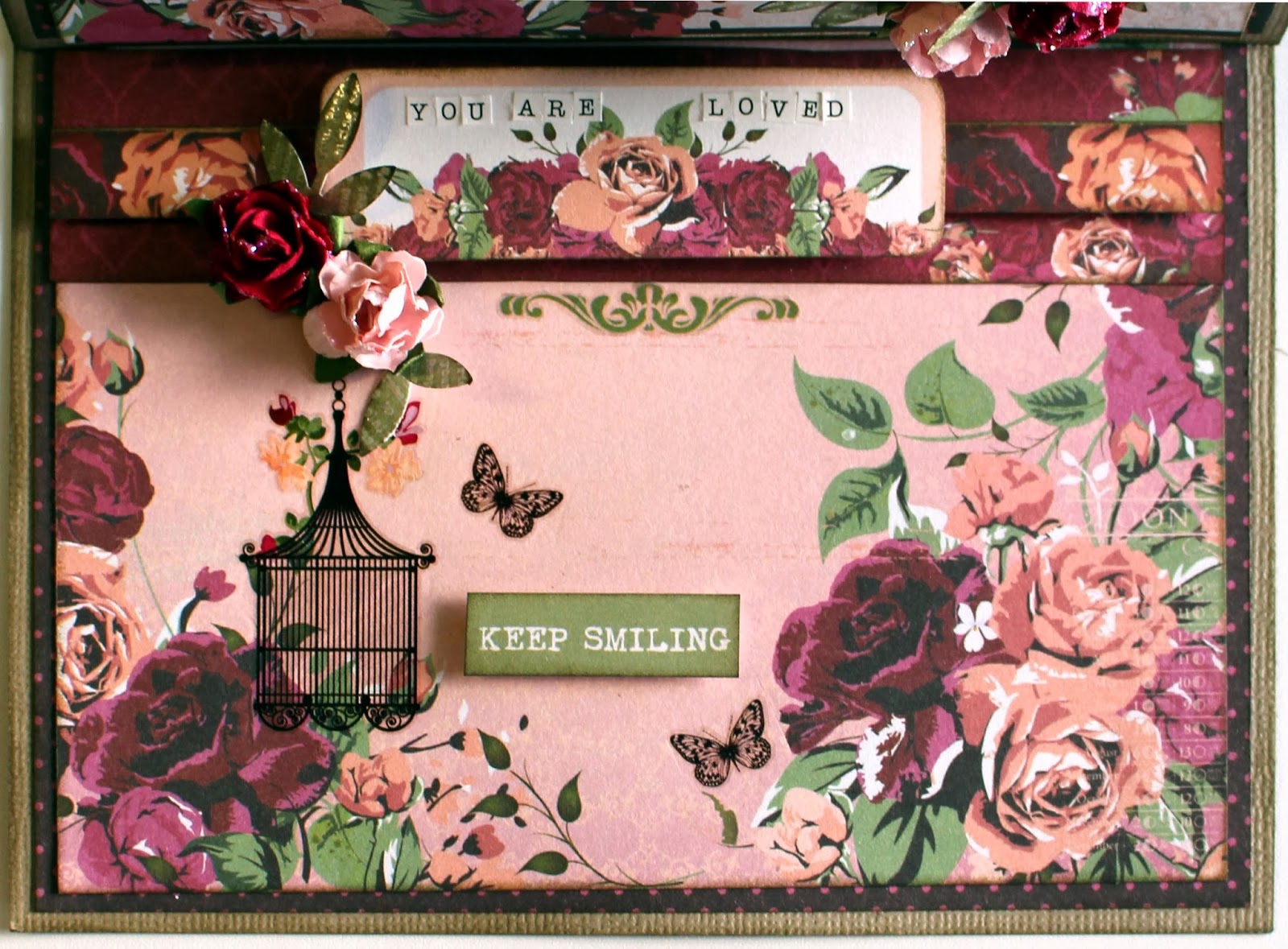 Delightfully Crazy: Friends Layout and You are Loved Card - Lady Rose ...