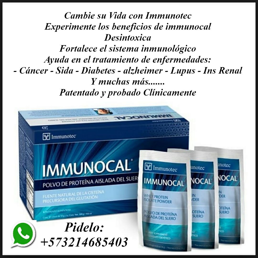 Que es immunocal y cuales son sus beneficios | Este producto lo ...