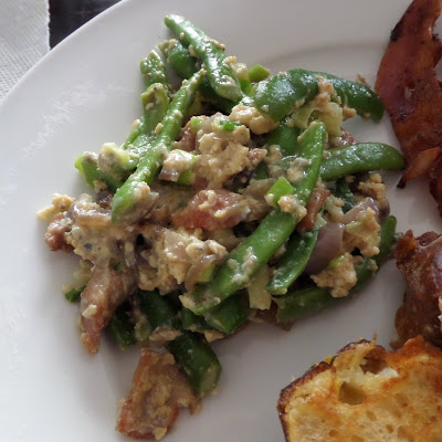 Saturday Breakfast: Breakfast Green Beans | Joybee, What's for Dinner?