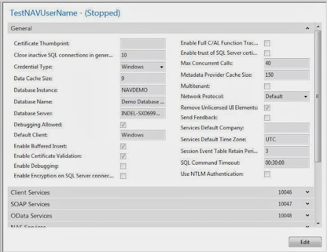 NAV 2013 R2 - How to Create a New Service Instance..