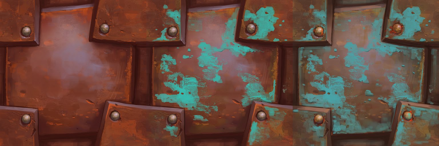 Art of Danky: Copper Aging Process texture