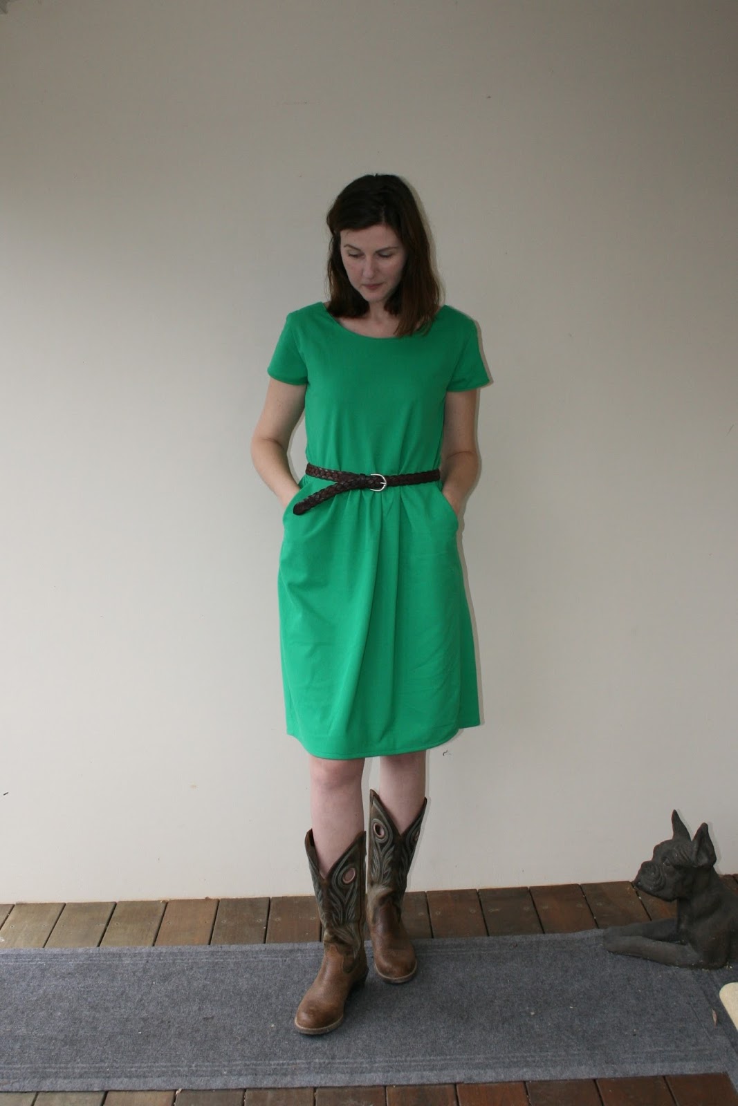 The Tall Mama: Pattern Review: Meridan Knit Dress, by Sew To Grow