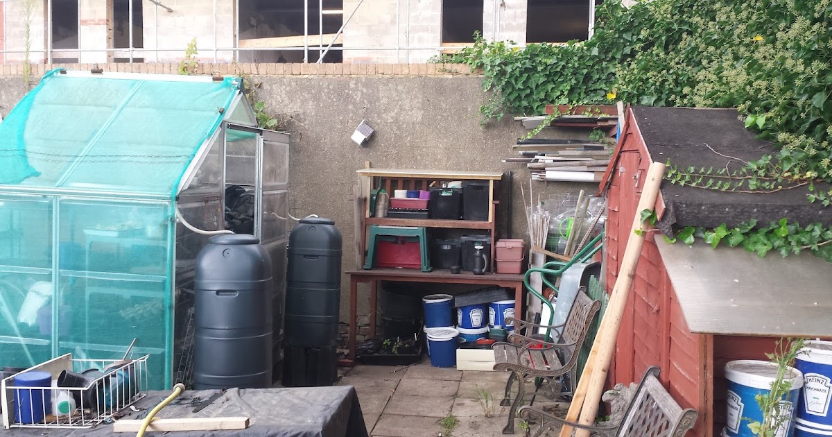 Alans Allotment: Bench To Potting Bench