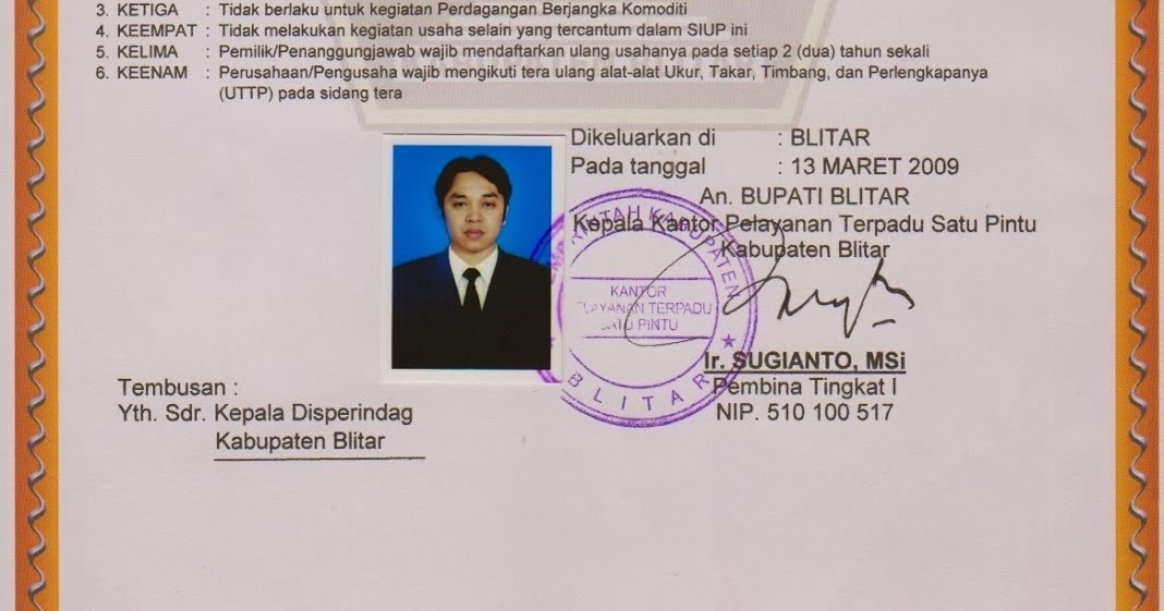 Cara Membuat SIUP (Surat Izin Usaha Perdagangan) ~ Live Make FUN