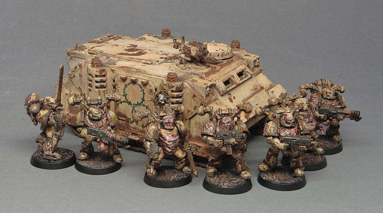 Nord's Painting Saga: Death Guard Rhino