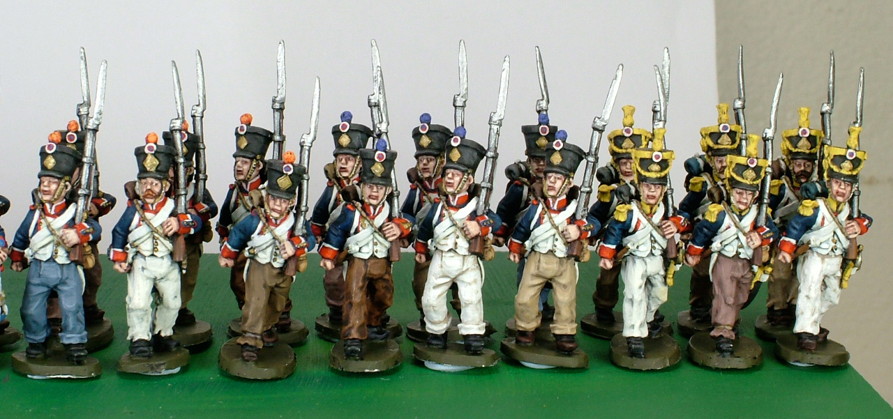 French Line troops