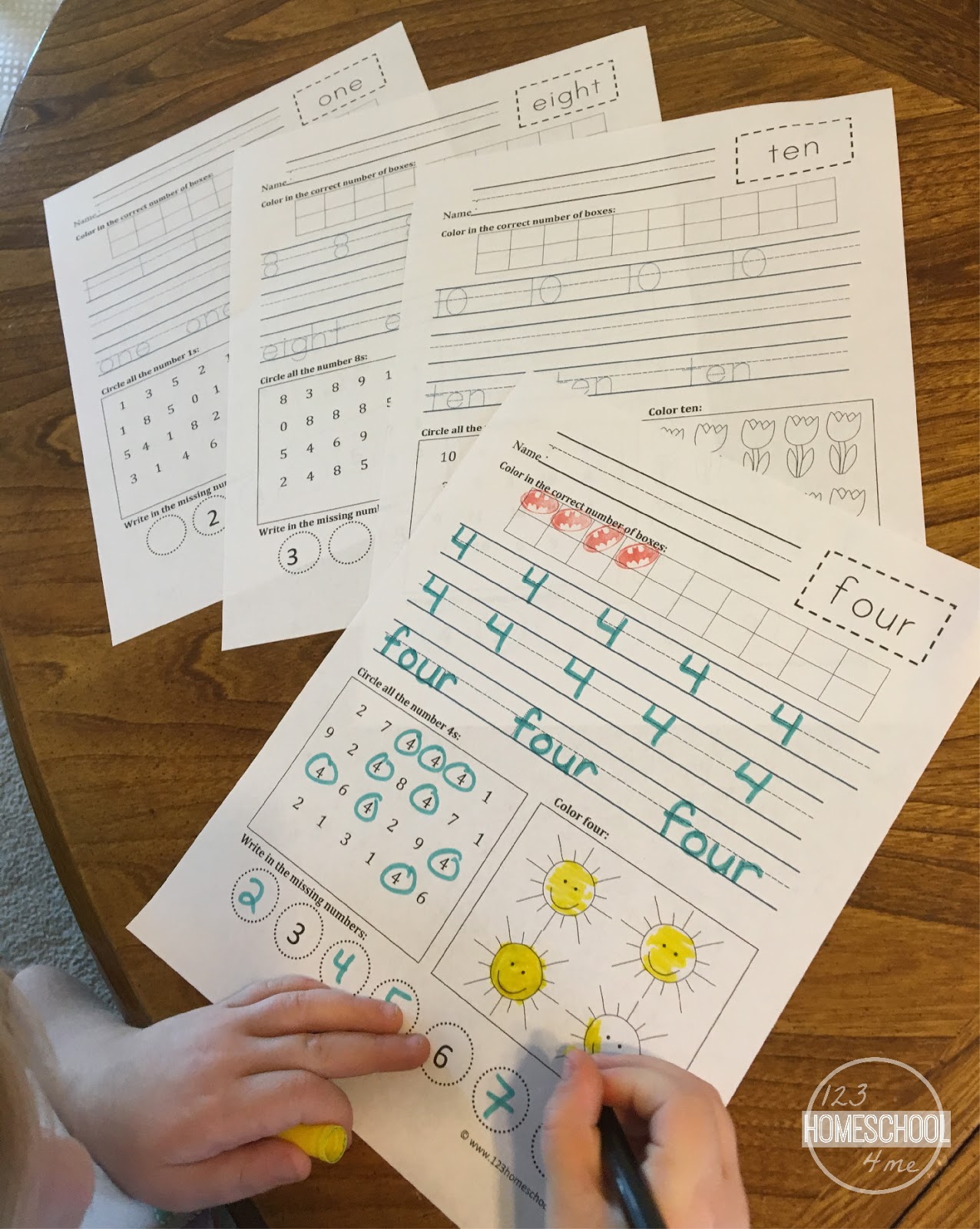 FREE Number Worksheets