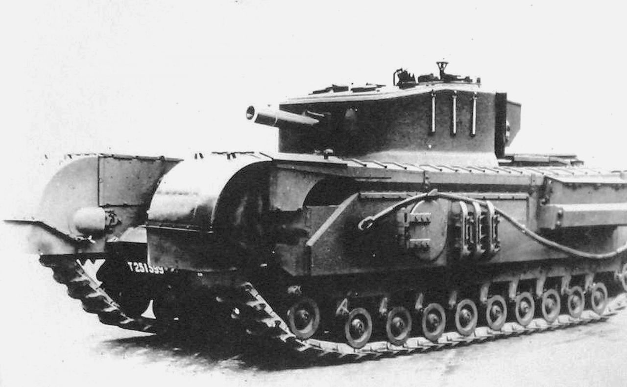 Panzerserra Bunker- Military Scale Models in 1/35 scale: Churchill Mk ...