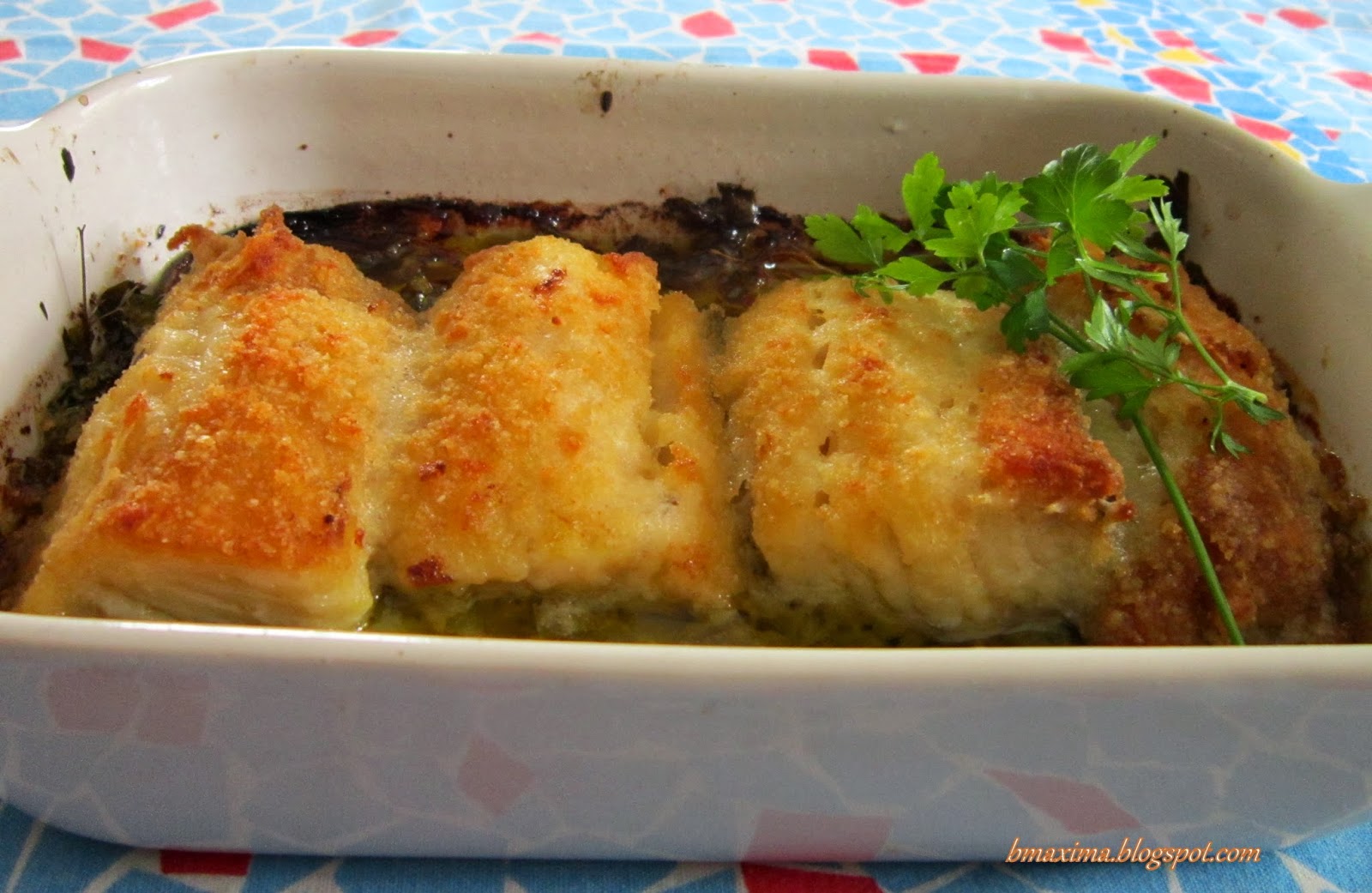 A Máxima : Receita Bacalhau com pão ralado