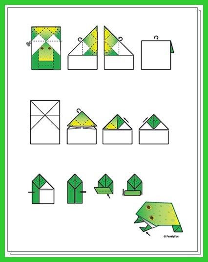 25+ Ide Populer Contoh Origami