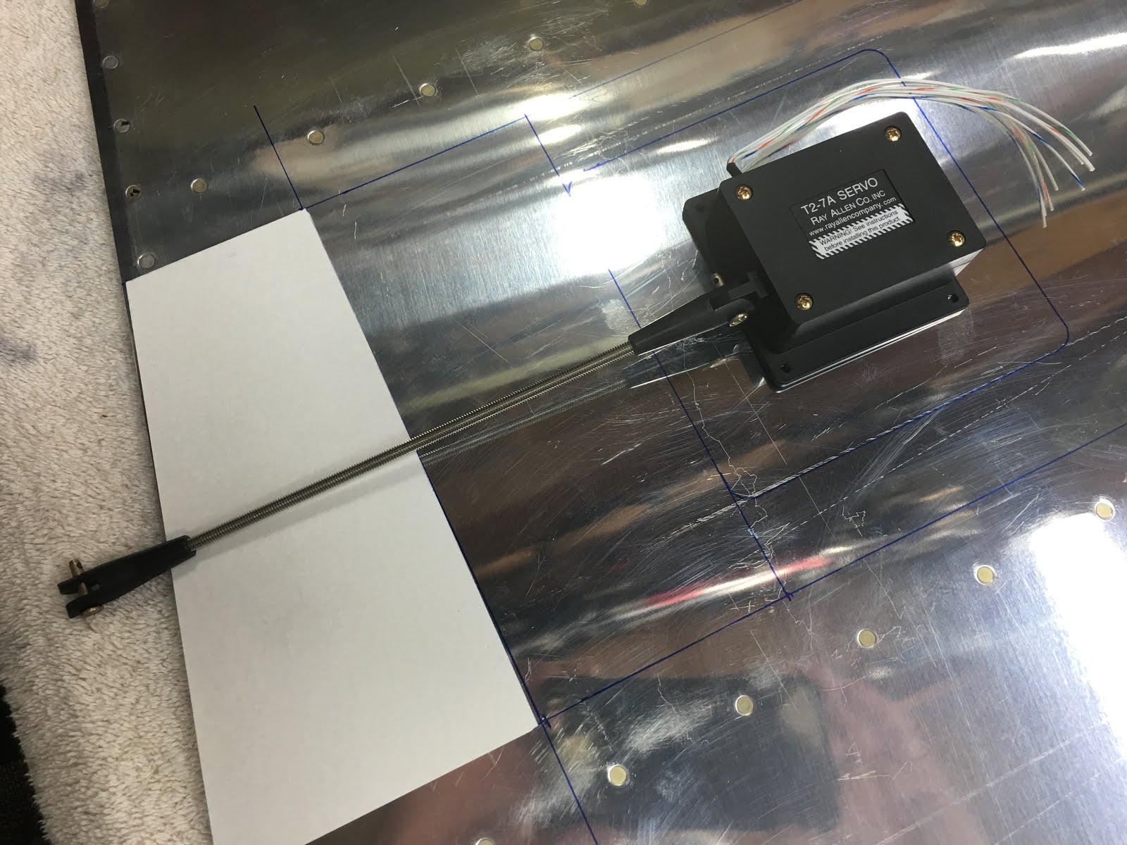 Cliff's RV-10 Blog: Rudder trim