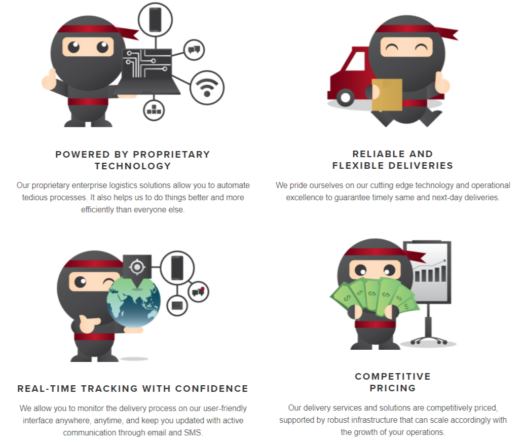 Ninja Van's Modern Age, Sneaker-Wearing Mascot - Branding Singapore