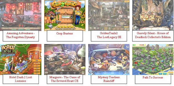 DVD MiniGame, PopCap, Bigfish, Alawar, Hidden Mystery,Hidden Object ...
