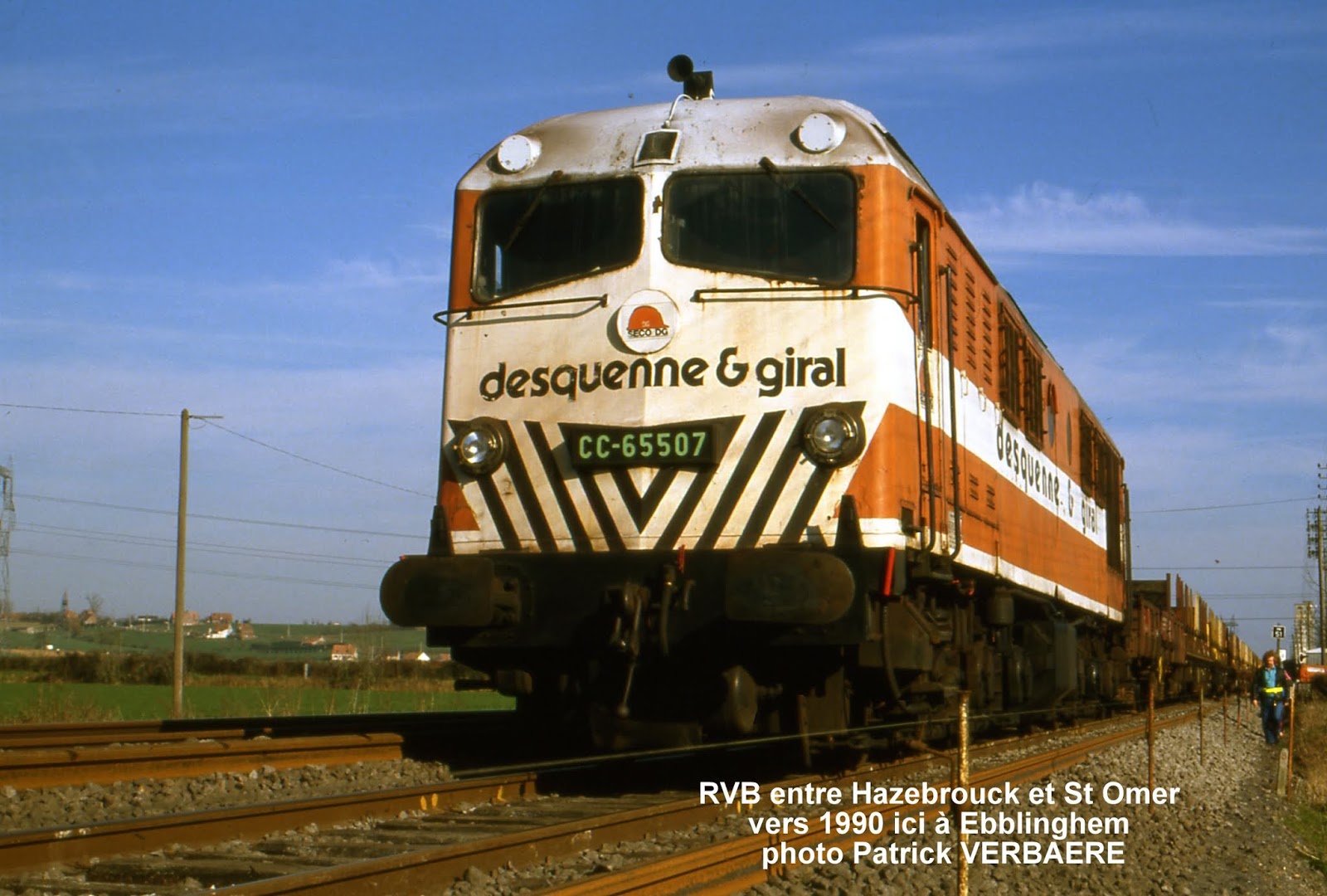 LA PASSION DU TRAIN: Les Archives du 19-04-2019 : CC 65500 Desquenne et ...