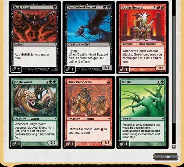 Magic the Gathering Adventures: Even more Vintage Masters packs