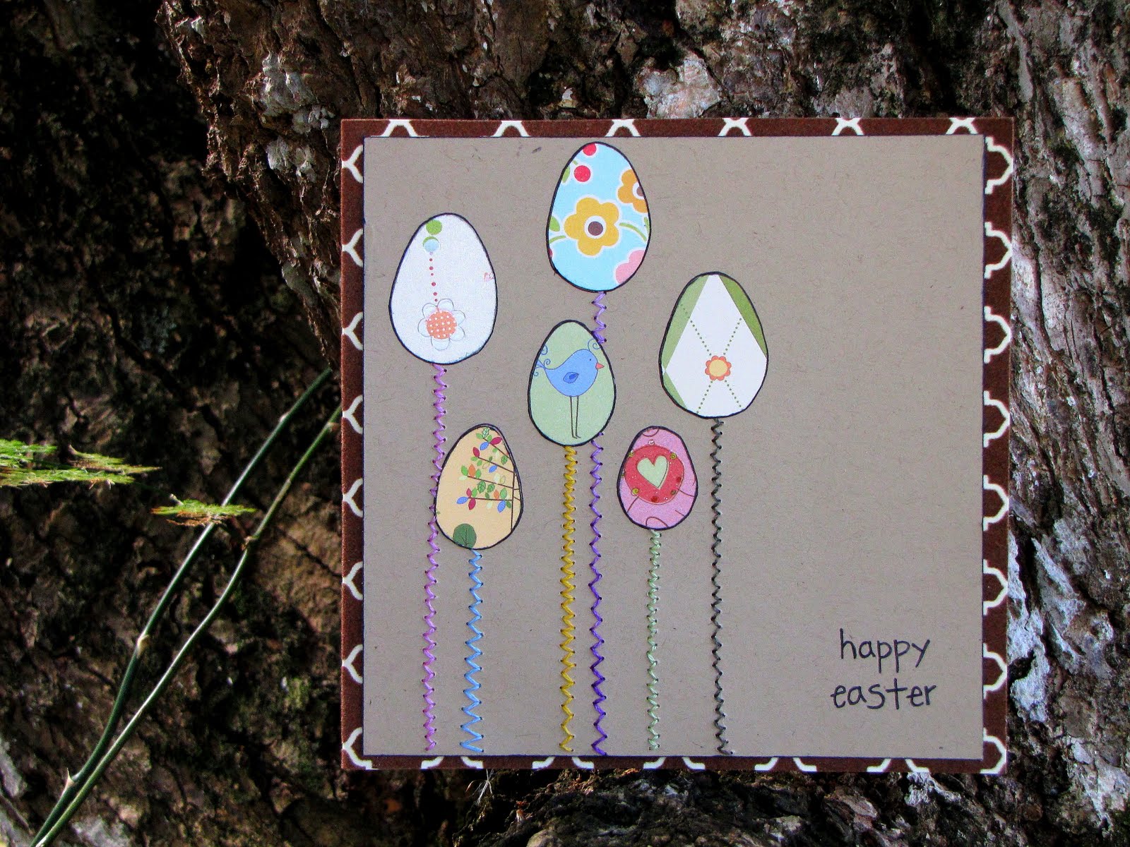 SCRAPPING NOMAD: Easter card