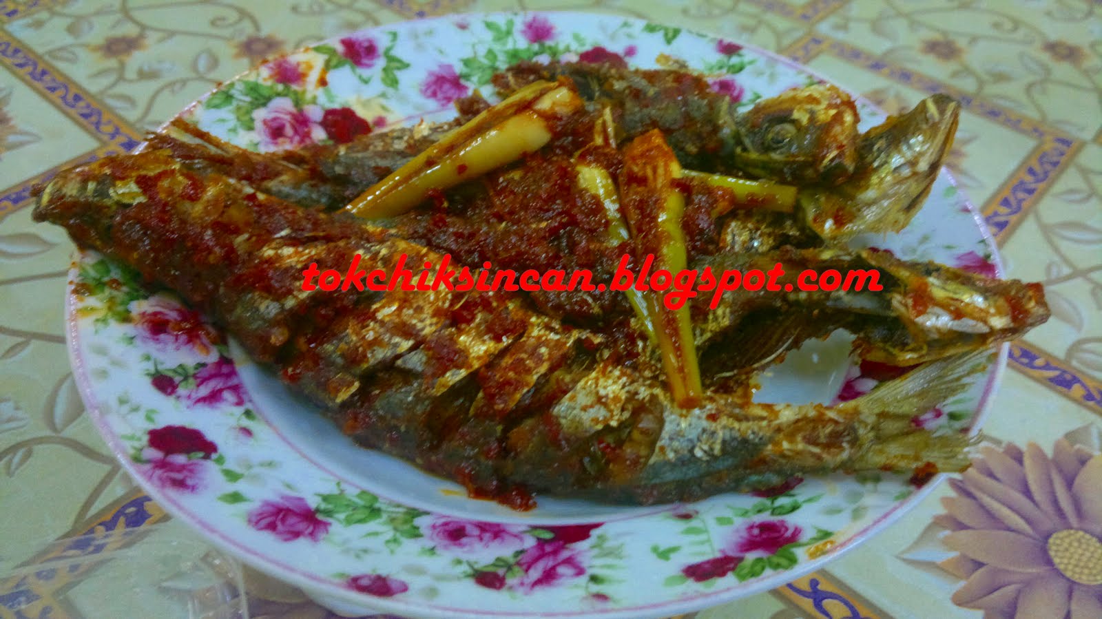 DENAI BERBISIK: ikan tamban sambal serai