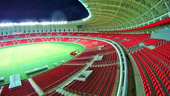 O Maior do Rio Grande: Confira: Imagens do Beira-Rio iluminado