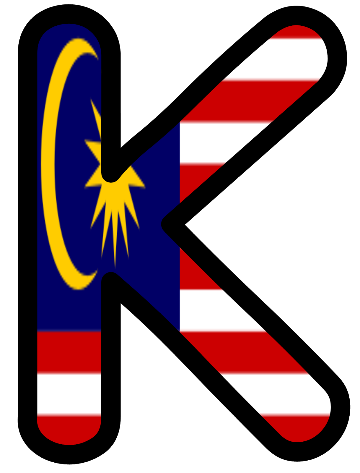 teacherfiera.com: ALPHABET (MALAYSIA FLAG FILL)