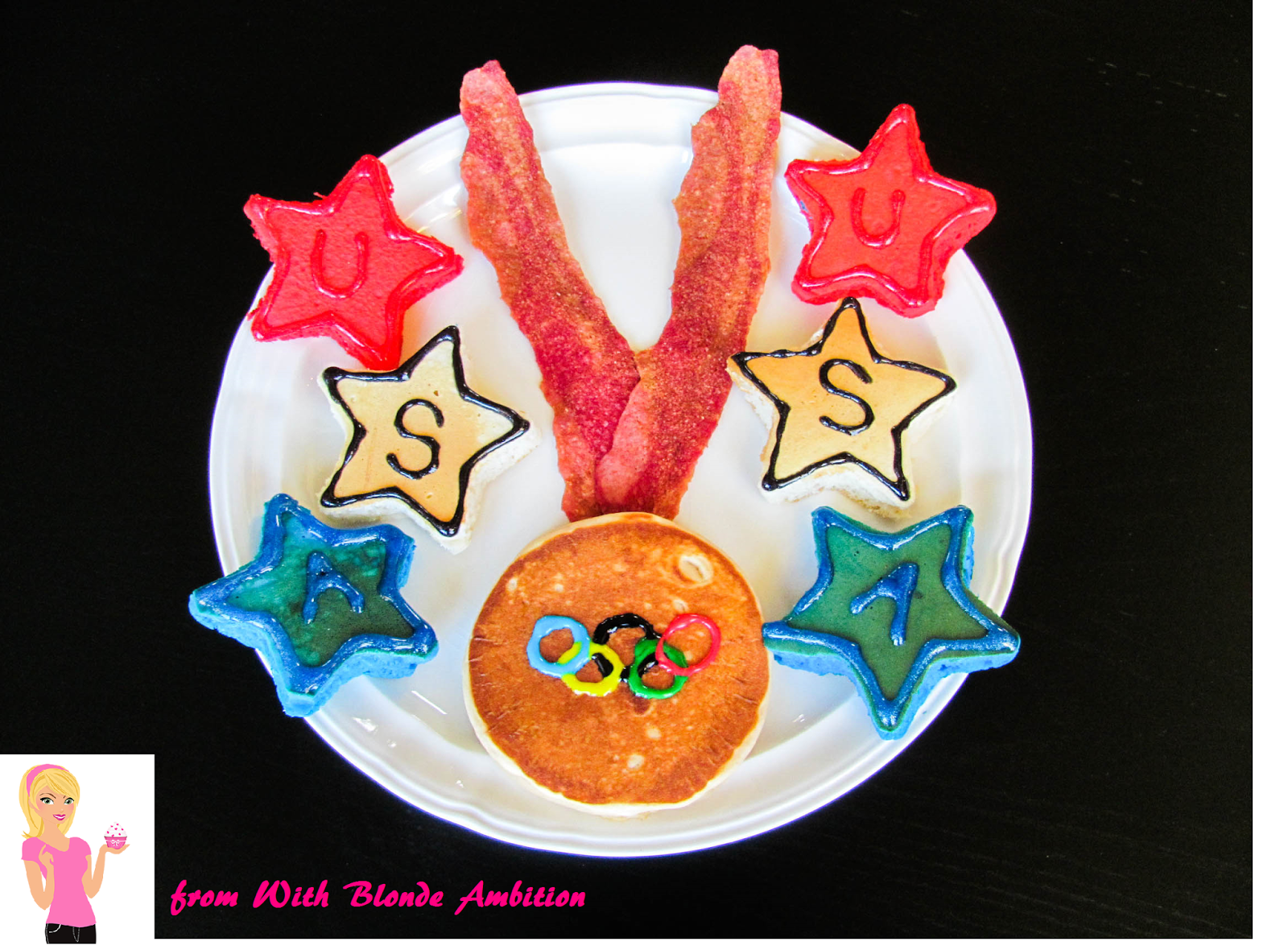 With Blonde Ambition: Gold Medal Olympic Pancakes