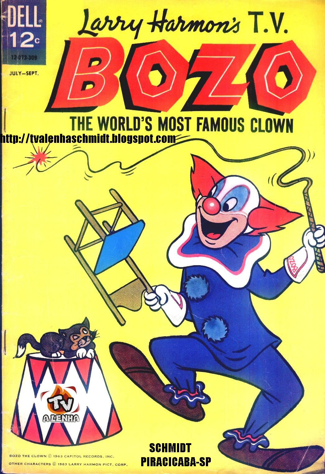 TV A LENHA E O VIAJANTE DO TEMPO: GIBIS ANTIGOS (CLASSIC COMICS) - BOZO ...
