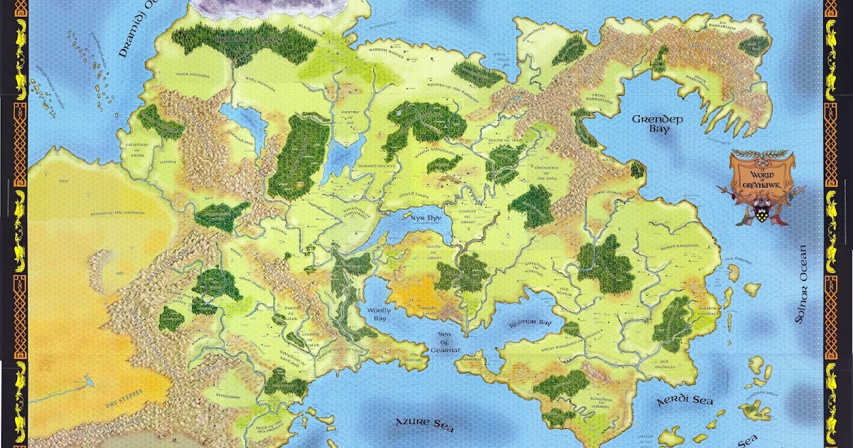 Maps of Greyhawk: Flanness