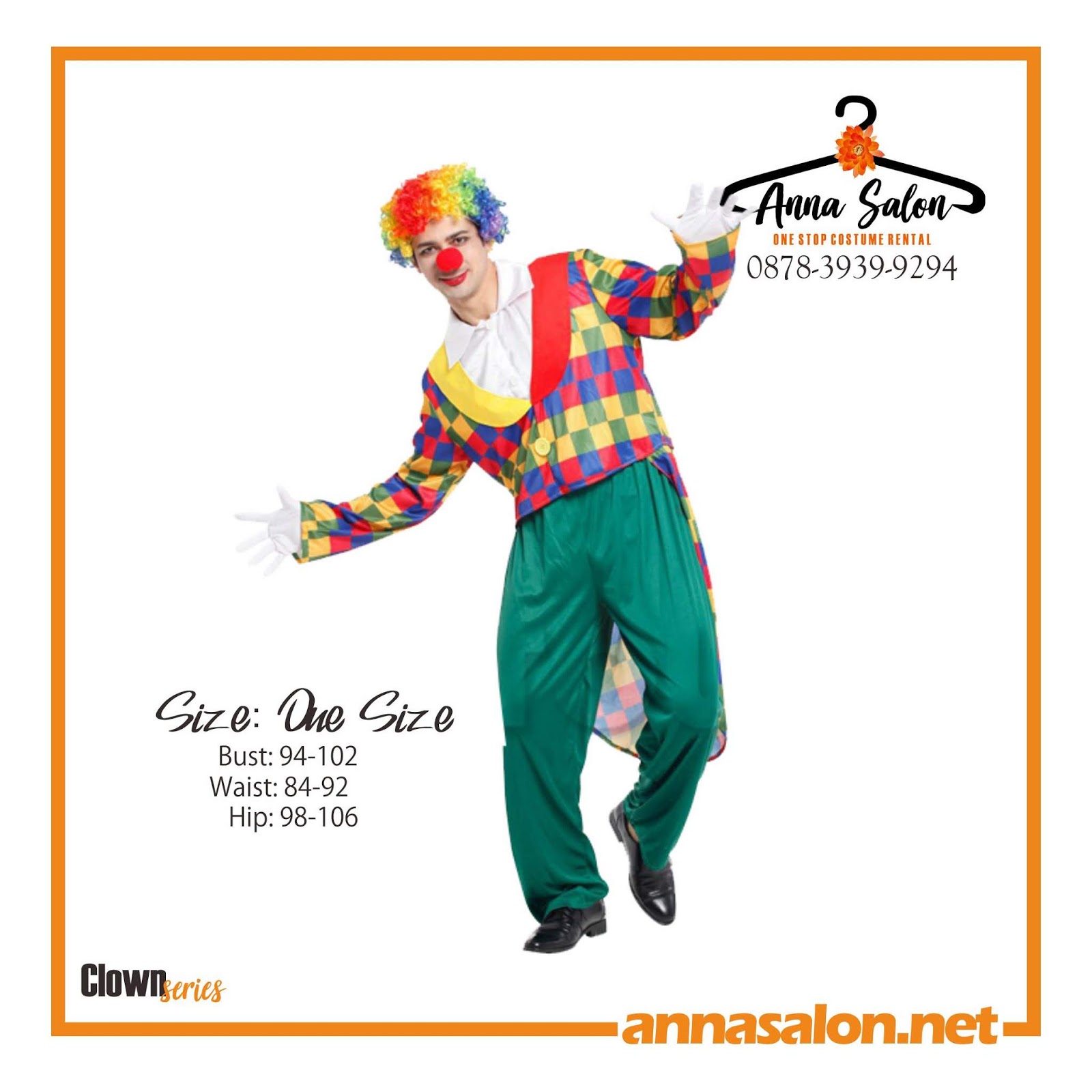 Sewa Kostum Badut ( Clown) • Sewa Kostum di Jogja