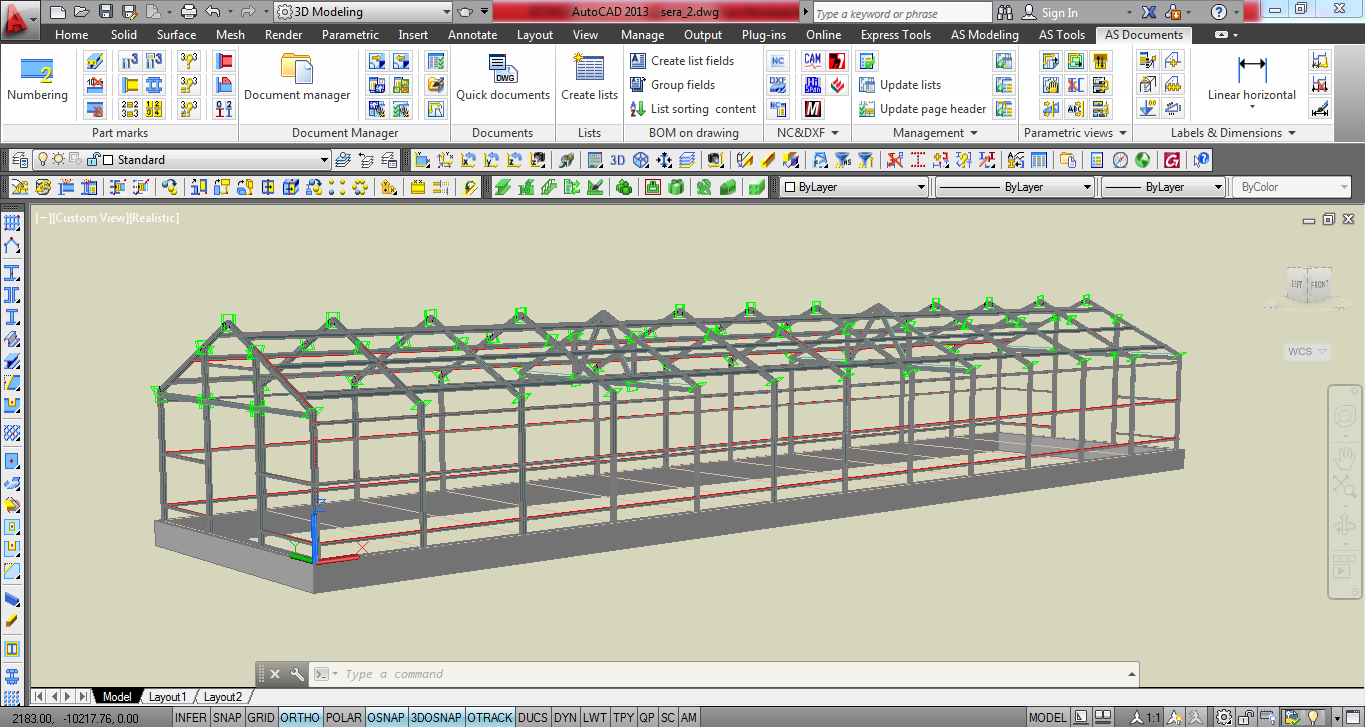 Hafif Çelik Prefabrik Sera Projesi - KAM ÖZEL DERS ve DANIŞMANLIK