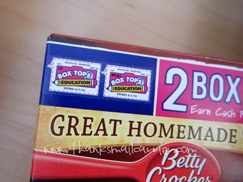 Thanks, Mail Carrier | Box Tops for Education Raises More than $500 ...