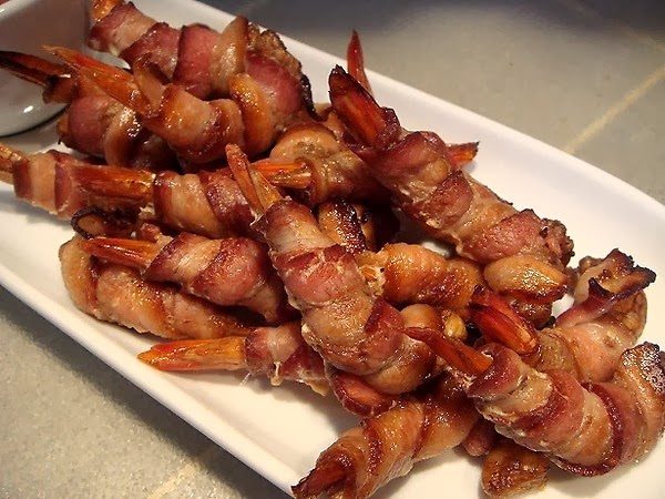 Cooking Gluten Free with Bea: Bacon Wrapped Shrimp