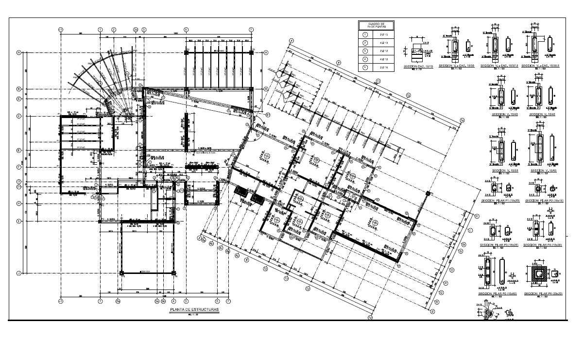 PLANOS GENERALES : PLANO DE ALBAÑILERIA