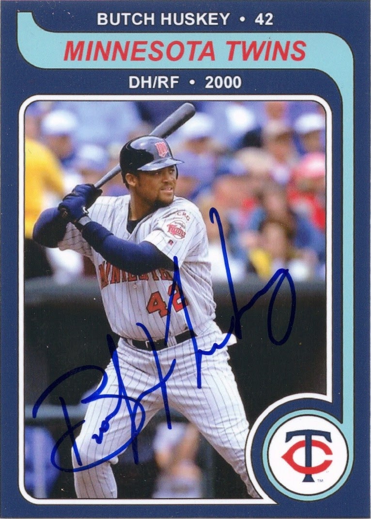 Minnesota Sports Autograph Project: BUTCH HUSKEY
