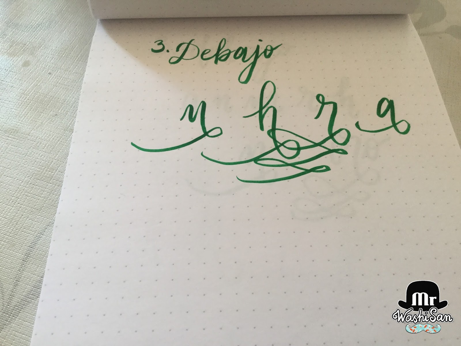 Mr WashiSan: 10 consejos para decorar con florituras tu lettering