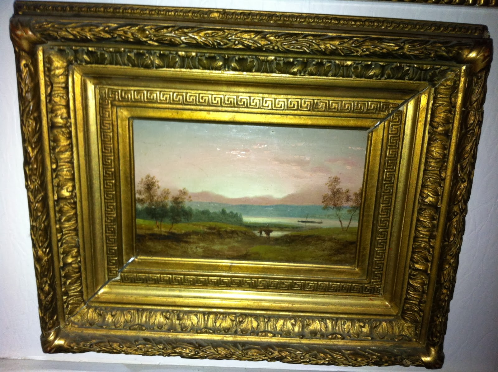 LAPOQUE Jules Ares ( actif au XIXè ) "Paysage orientaliste " | Tableaux ...