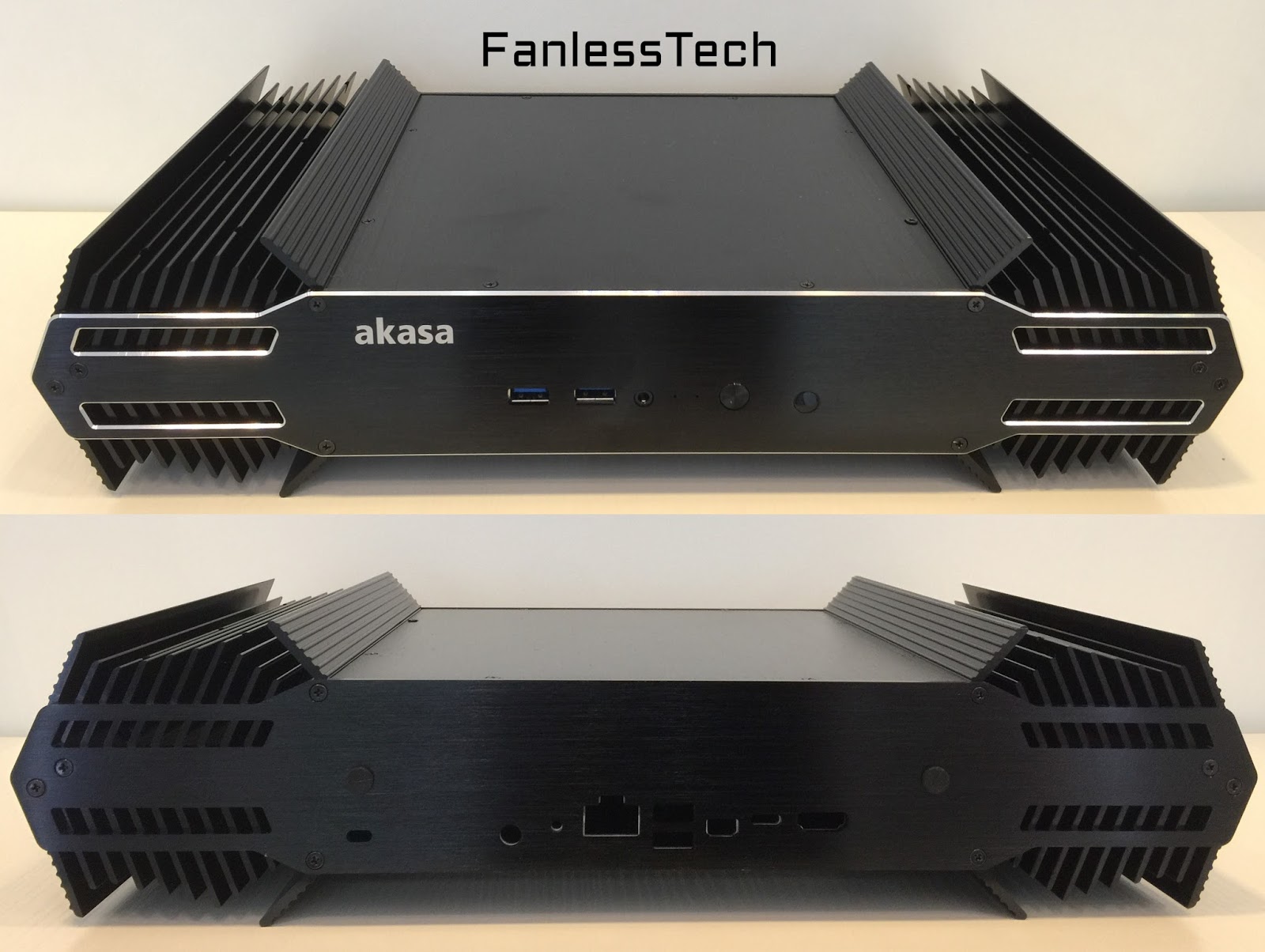 FanlessTech: EXCLUSIVE: Akasa's Skull Canyon case (final)