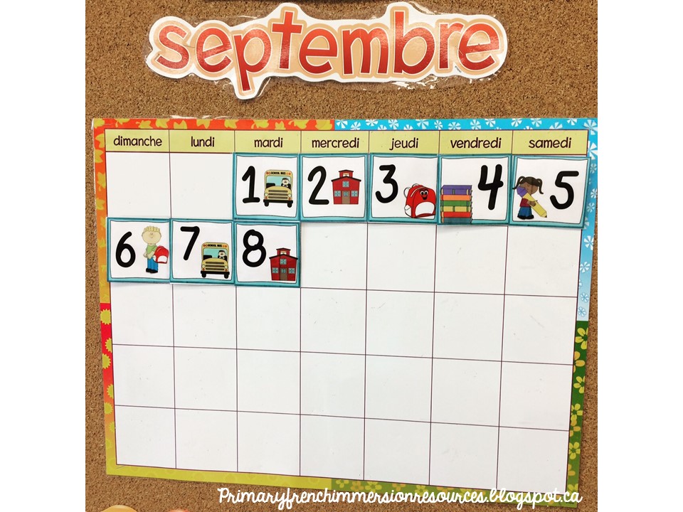 Classroom set up! - Primary French Immersion Resources