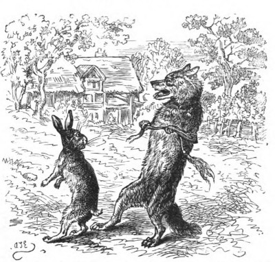 BRER RABBIT: TALES of a TRICKSTER: C020. Rabbit, Wolf, and the Tail of ...