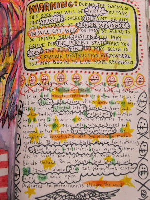 Trina is artsy fartsy: Wreck This Journal...Part Two!