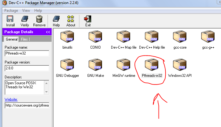 Pro-beminha: [OFF] semaphore.h e pthread.h no Dev C [Win32]